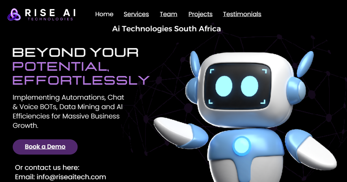 Advanced AI Applications for Industry | Rise AI